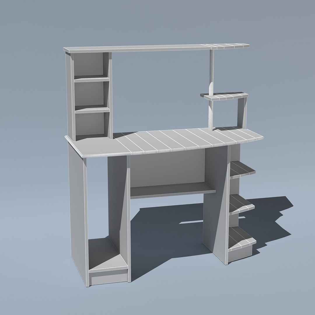 3d computer table