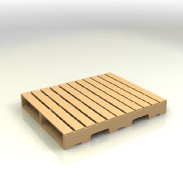 3d model pallet