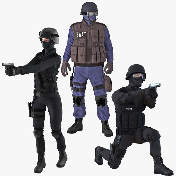 3D Swat Models | TurboSquid