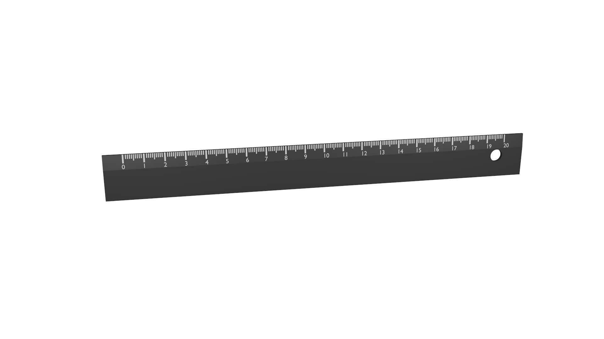 3D Model Ruler - TurboSquid 1555943