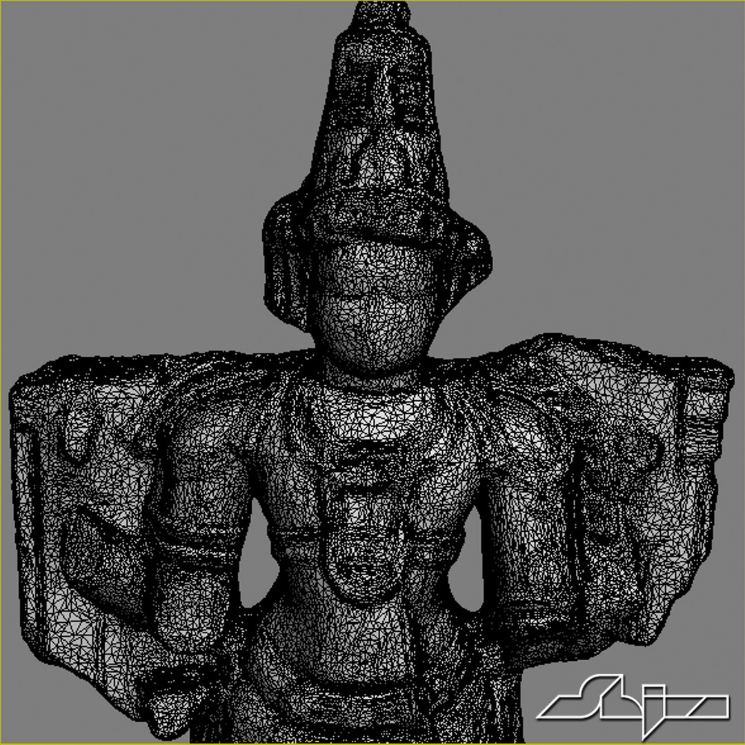 Indian Statuette India 3d Max