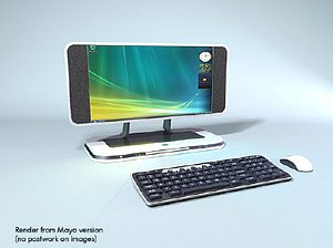 Desktop Computer 3D Models for Download | TurboSquid