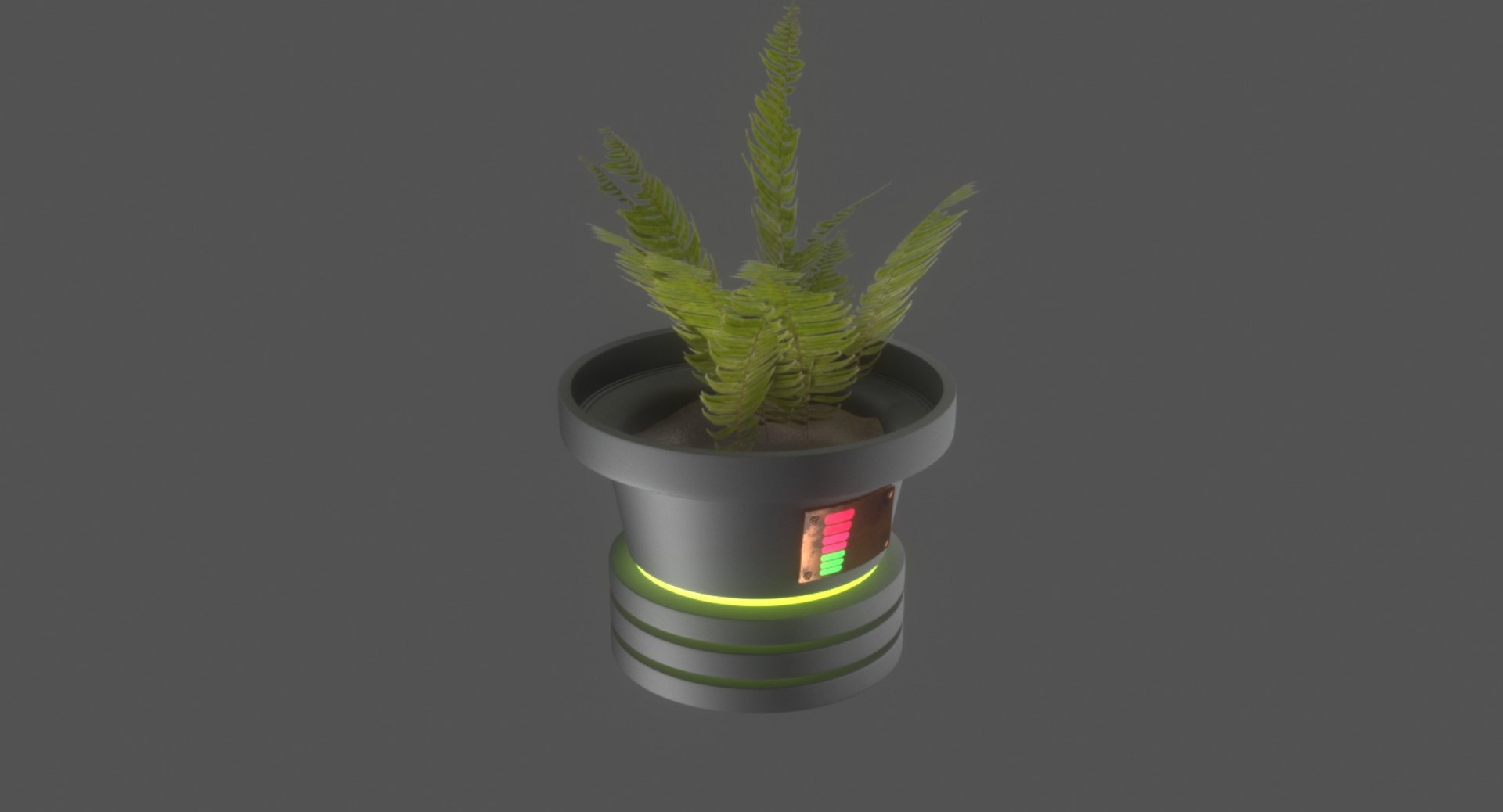 Futuristic pot 3D model - TurboSquid 1251639