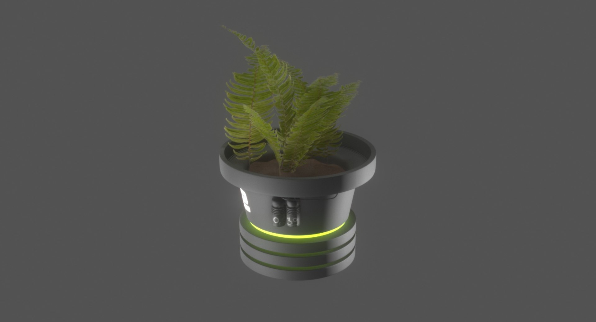 Futuristic pot 3D model - TurboSquid 1251639
