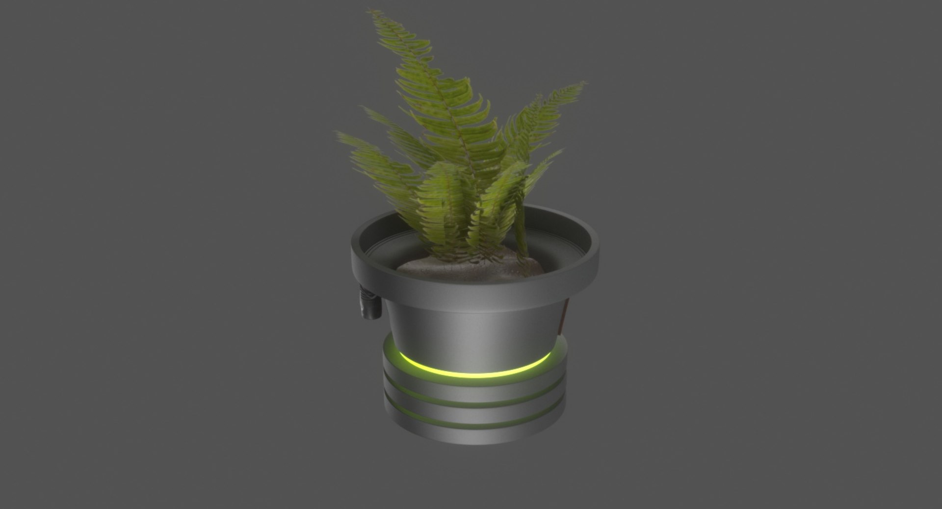 Futuristic pot 3D model - TurboSquid 1251639