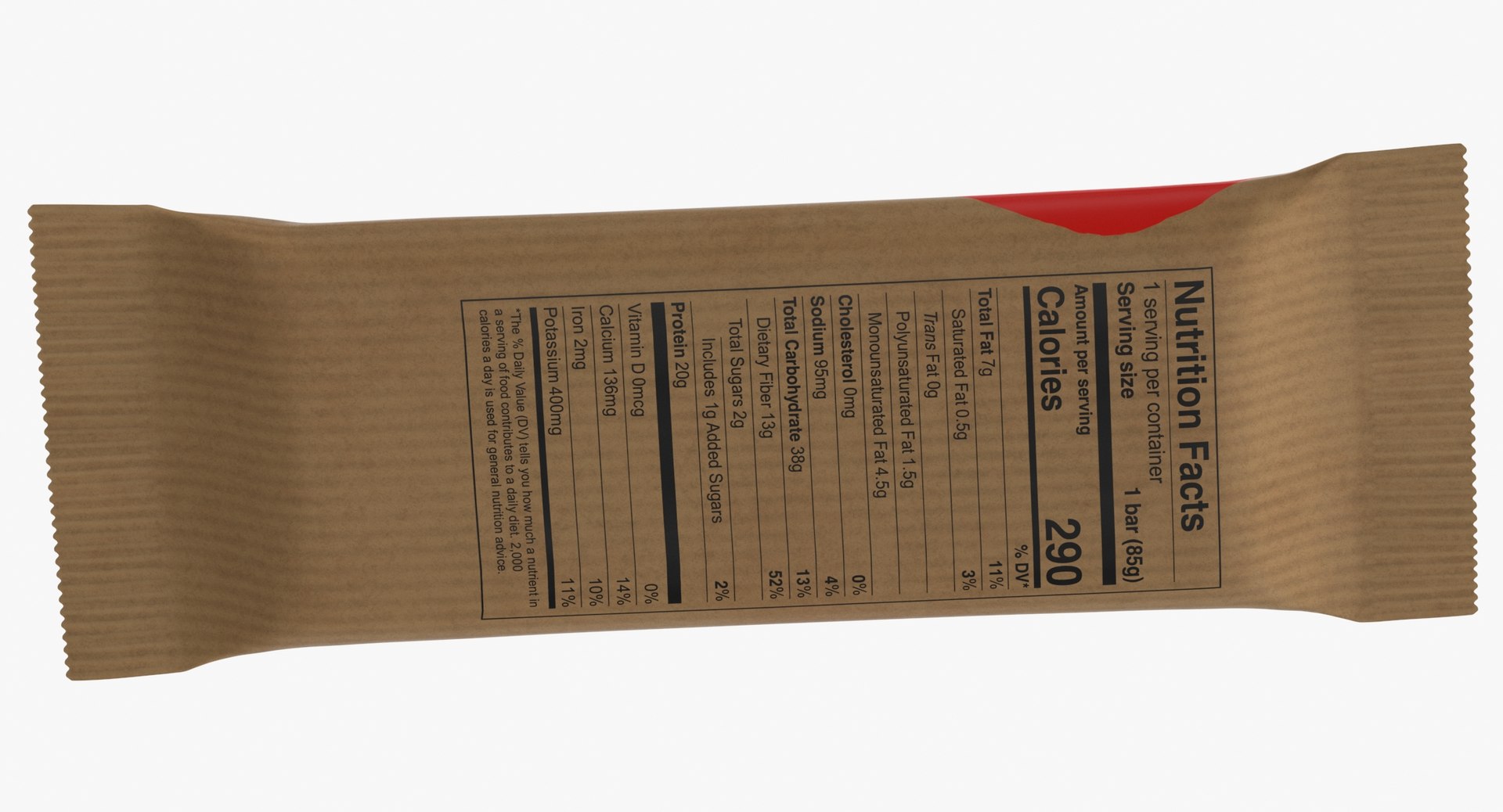 3D Candy Bar Package - Model - TurboSquid 1523476