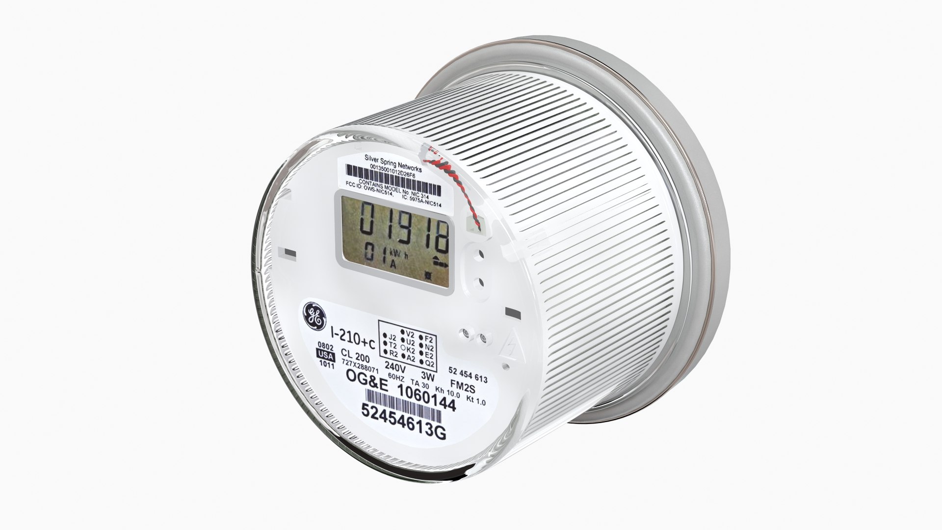 Meter Electric Model - TurboSquid 1541325