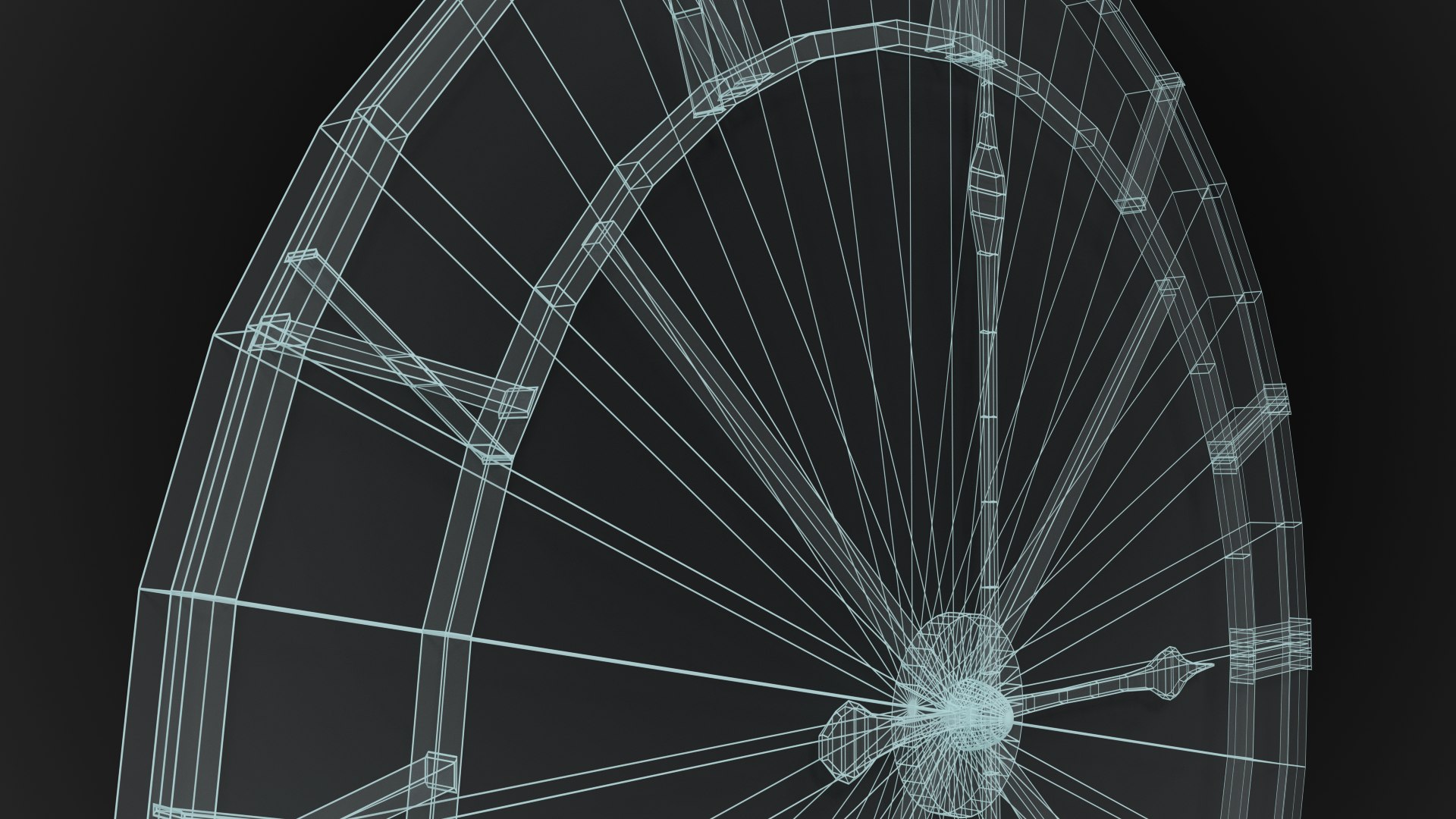 3d model of wall clock