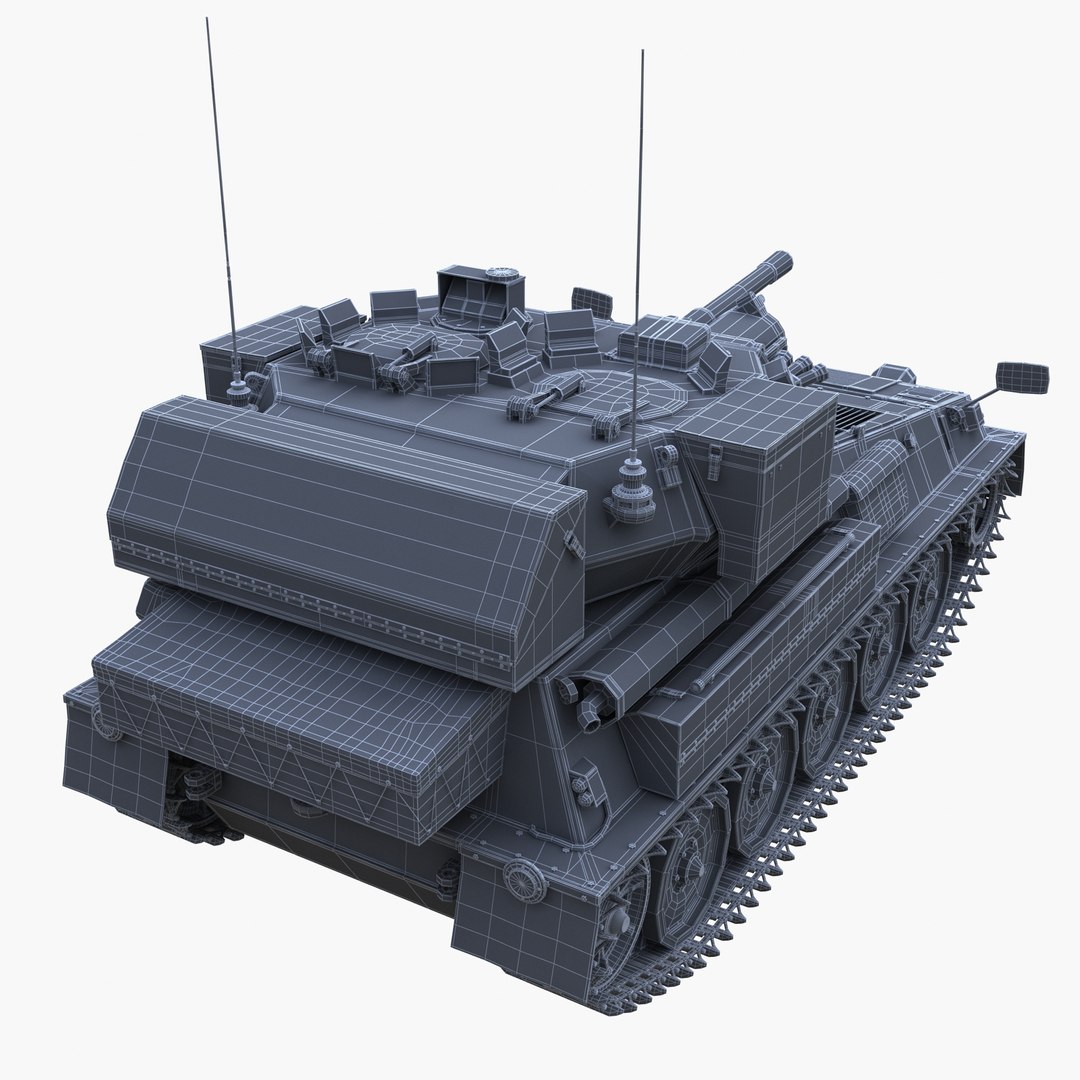 fv101 battle tank 3d max