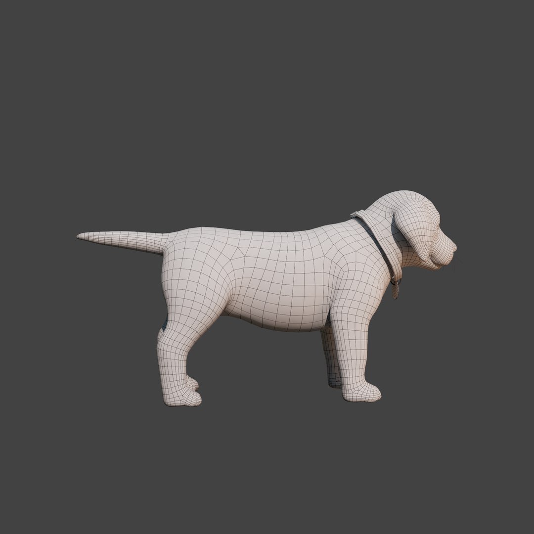 3D Cartoon Dog NoRig - TurboSquid 2180047