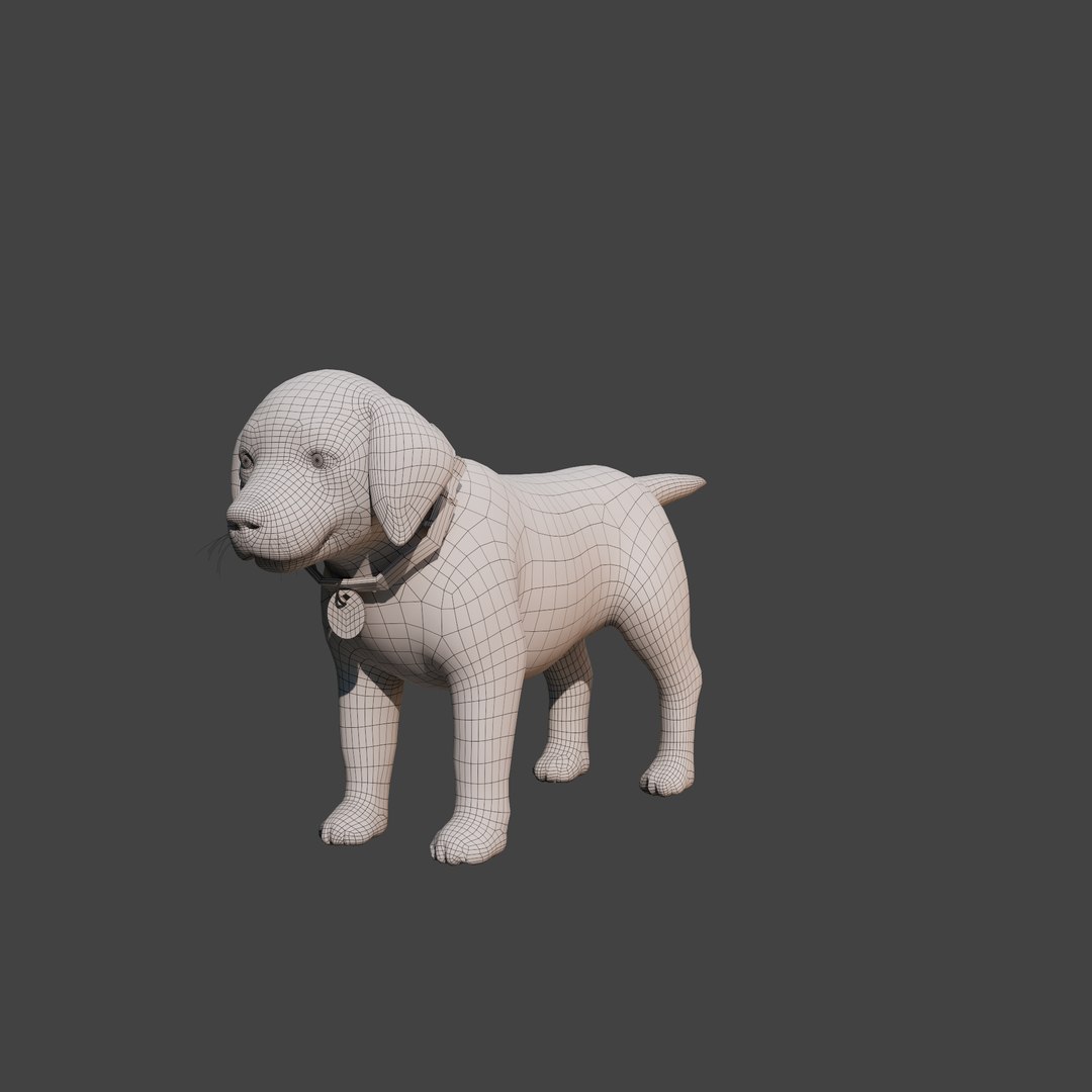 3D Cartoon Dog NoRig - TurboSquid 2180047