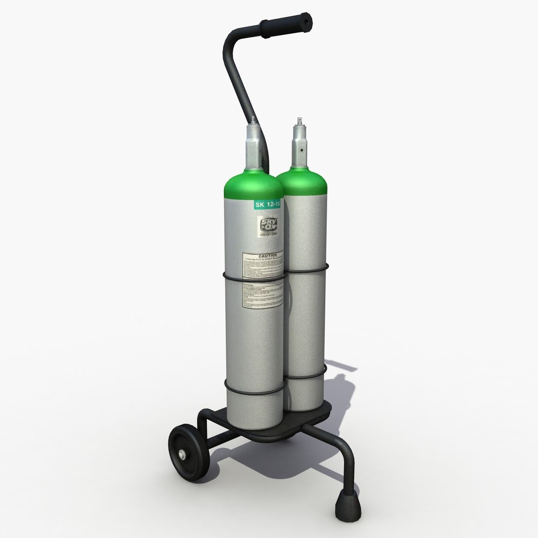 Oxygen Cart Tank