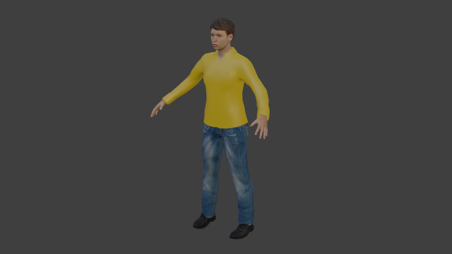 3D Man Unity Unreal - TurboSquid 1828785