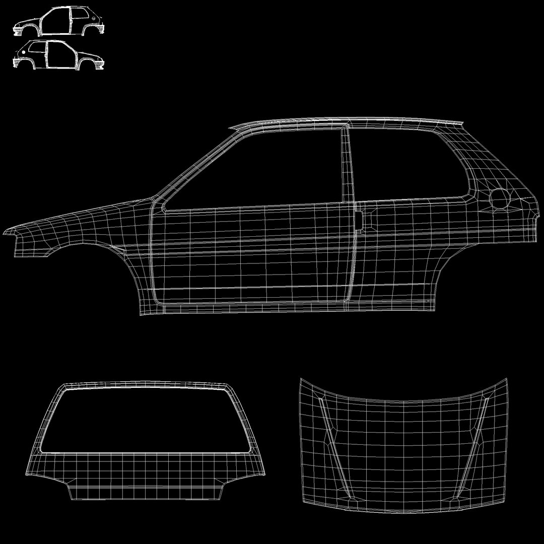 Peugeot 106 XSI RALLYE Model - TurboSquid 2253237