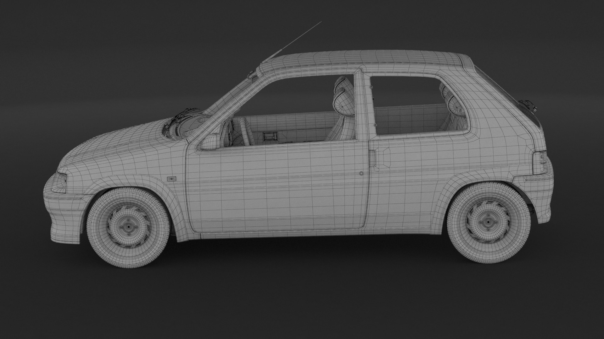 Peugeot 106 XSI RALLYE Model - TurboSquid 2253237