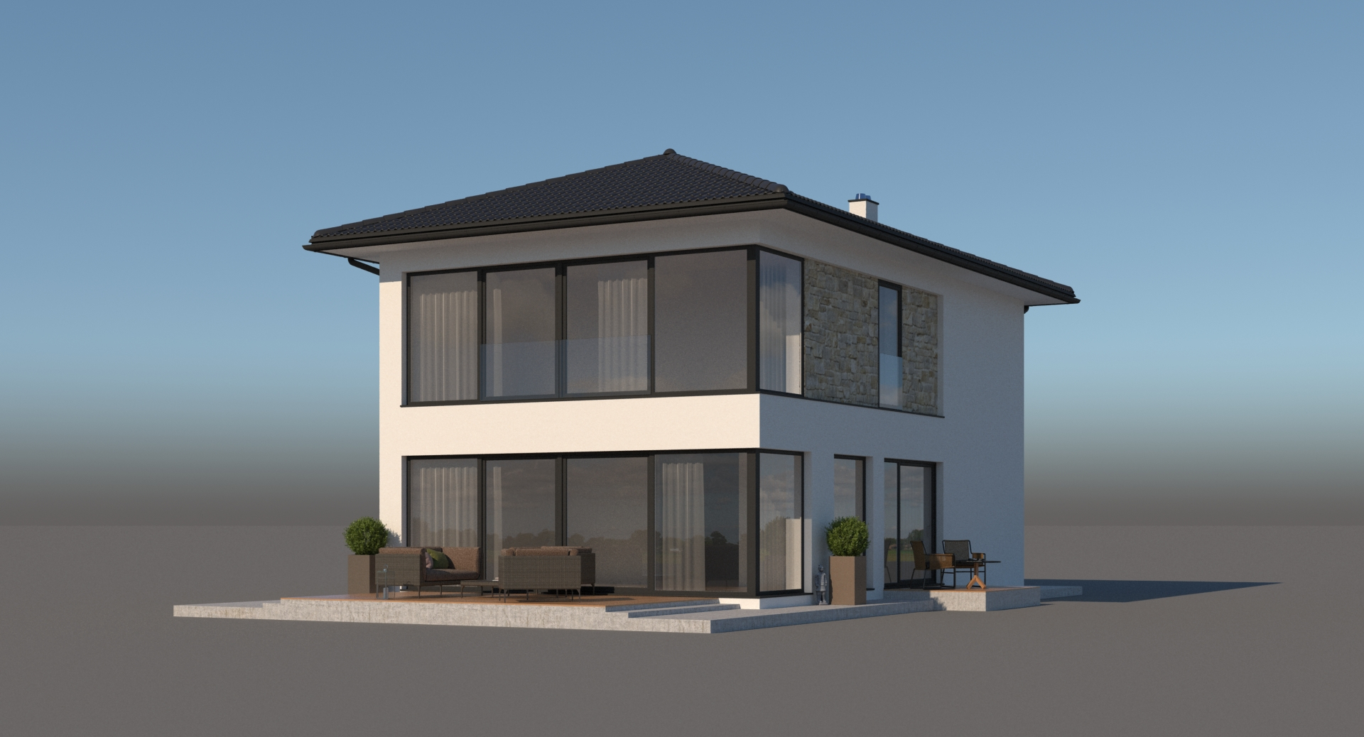 House Roof Model - TurboSquid 1389355