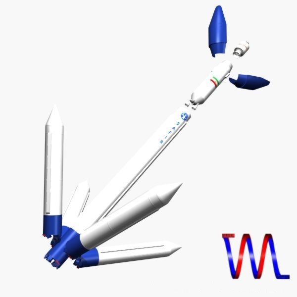 concept block ii safir-2 3d model