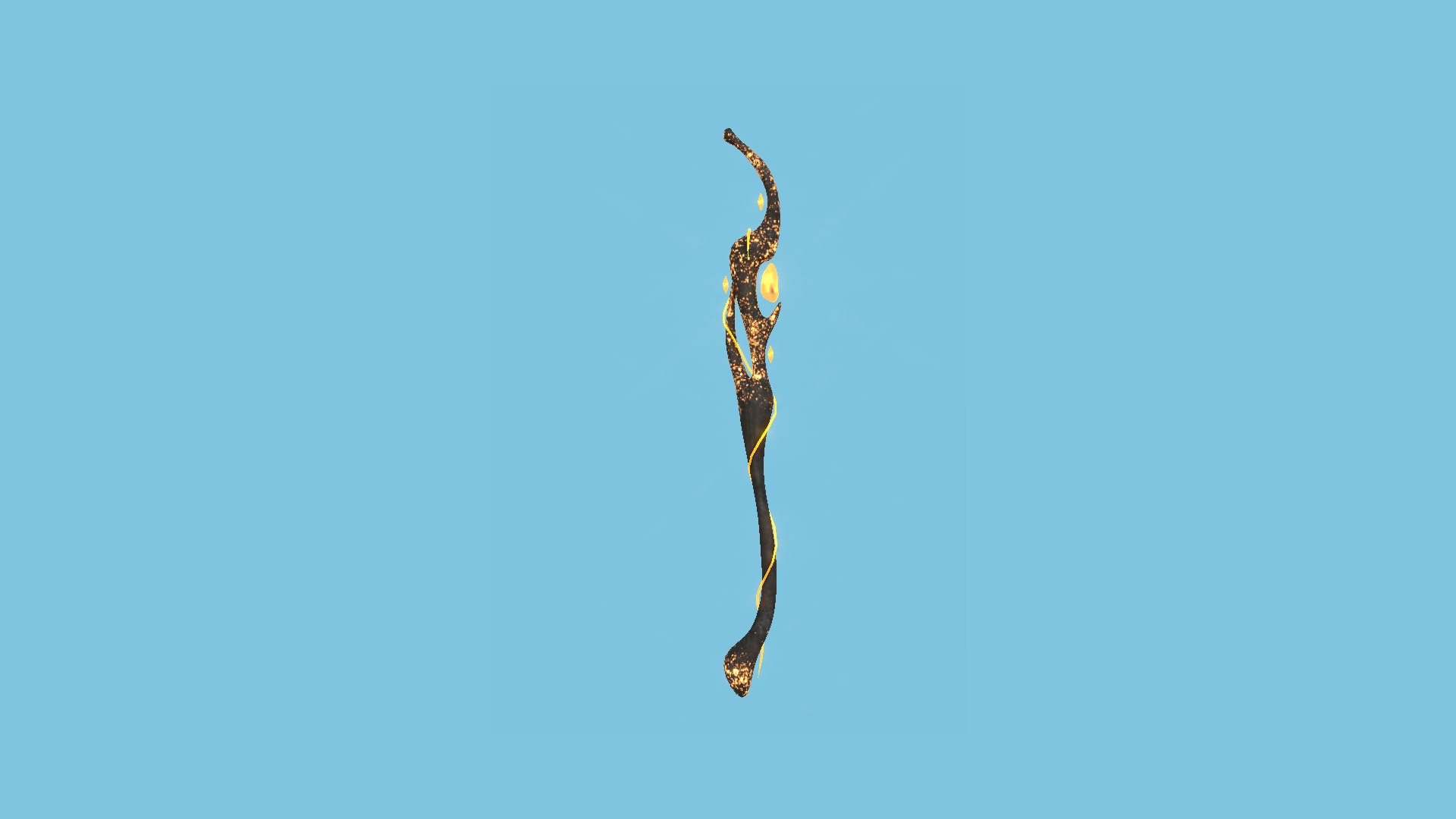 3D Fantasy Mage Staff 03 Fire - Medieval Weapon - TurboSquid 1774779