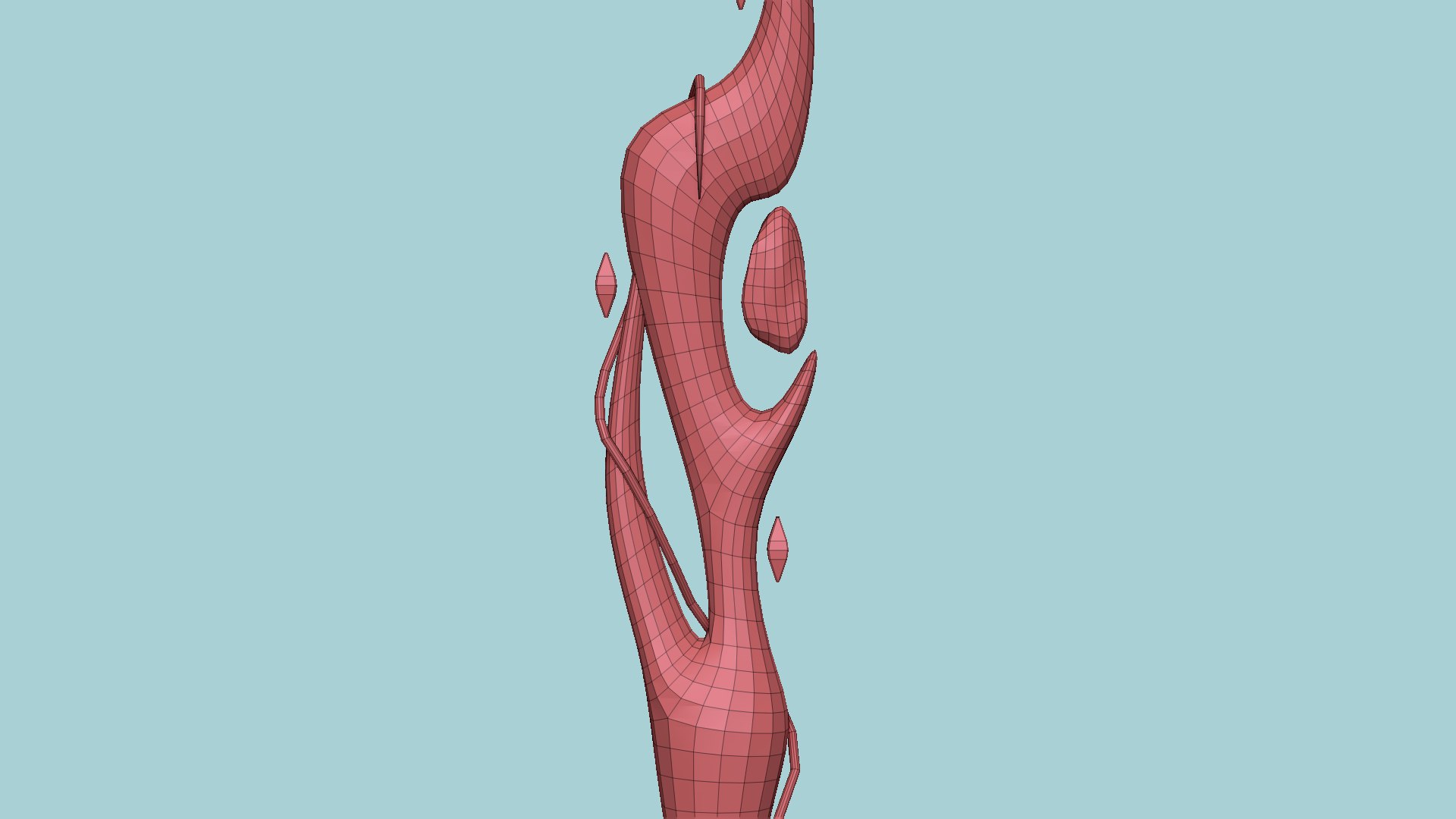 3D Fantasy Mage Staff 03 Fire - Medieval Weapon - TurboSquid 1774779