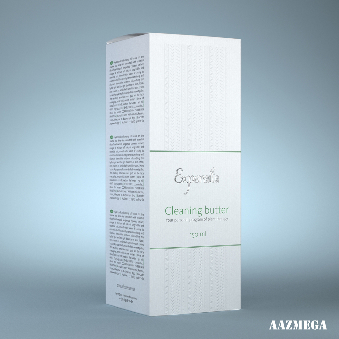 3d model of cleaning box experalta