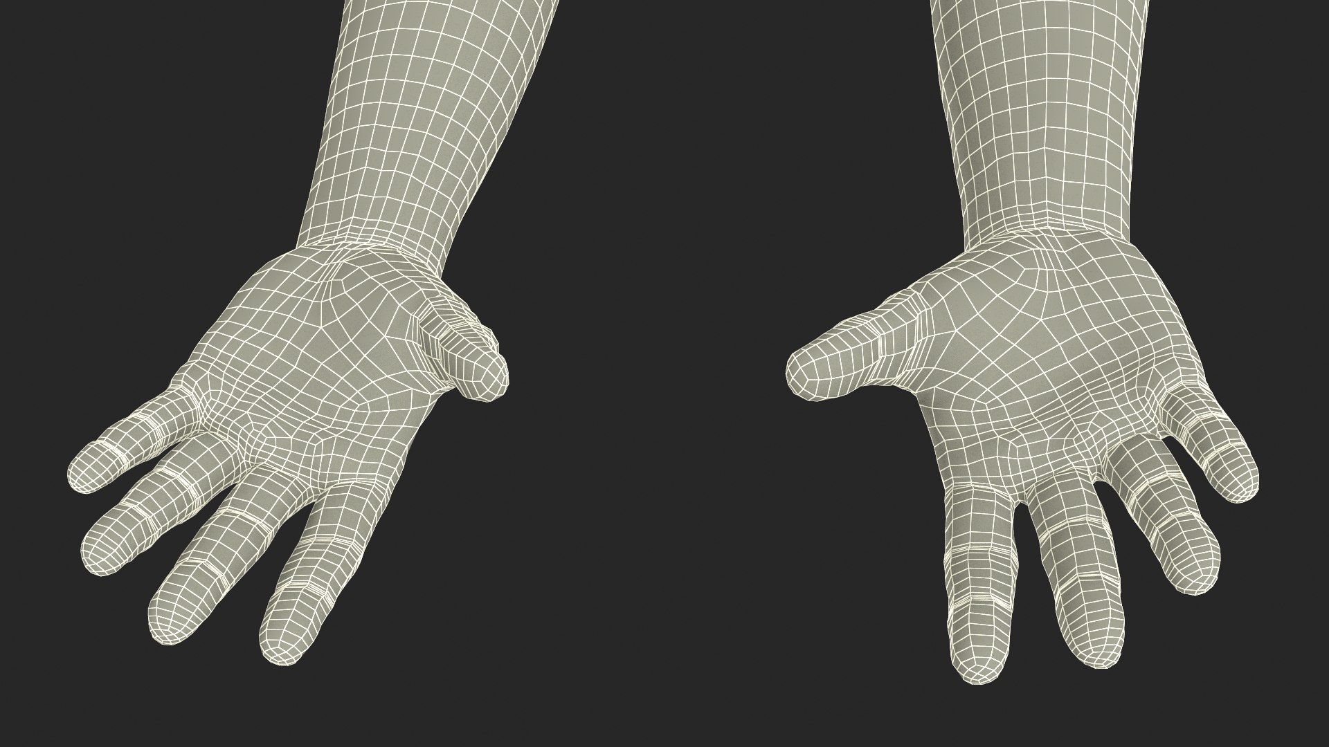 3D European Man Hands Base Pose - TurboSquid 2195854
