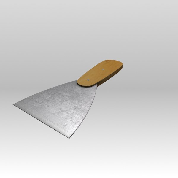 3d model spatula ready