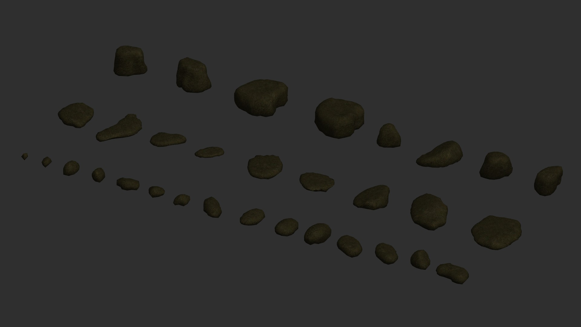 Assorted Rocks - Earth 1 3D Model - TurboSquid 2220942