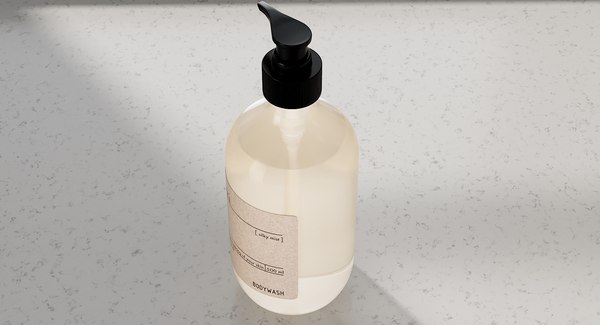 3D realistic meraki body wash - TurboSquid 1452284