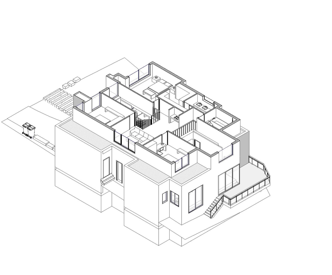 3D Single House Drawings Building Submission - Blue Prints - Building ...