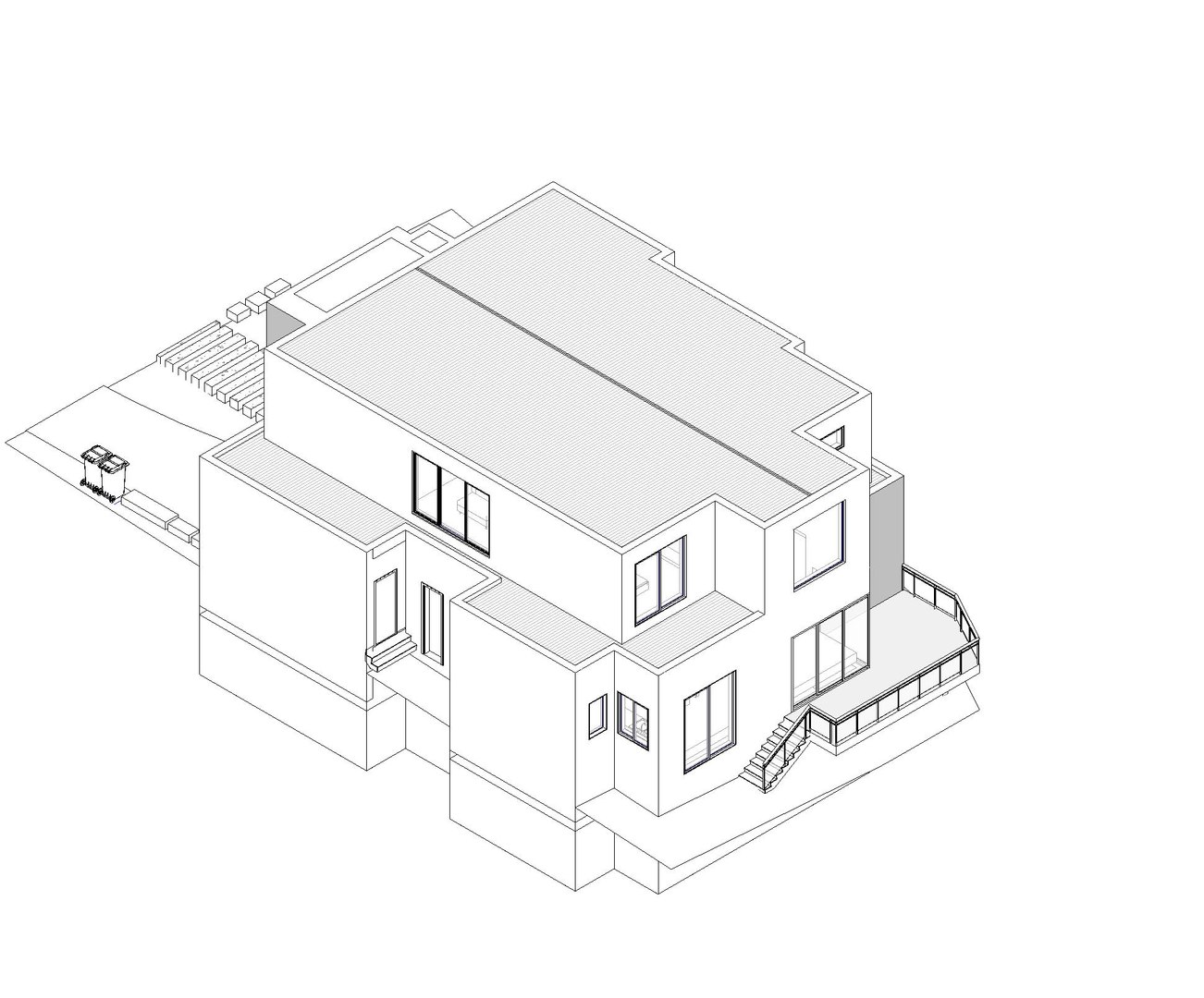 3D Single House Drawings Building Submission - Blue Prints - Building ...