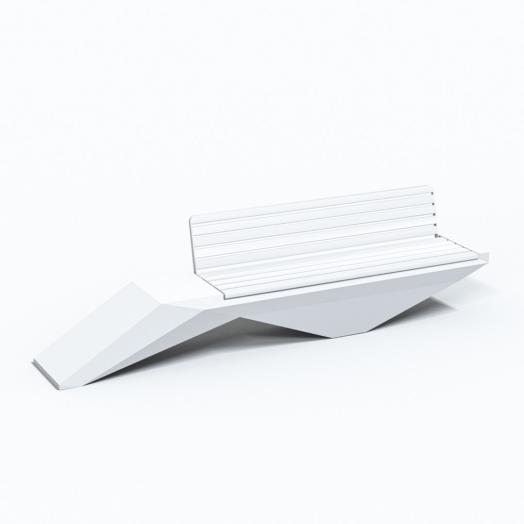 STREET URBAN FURNITURE 3D Model - TurboSquid 2208009