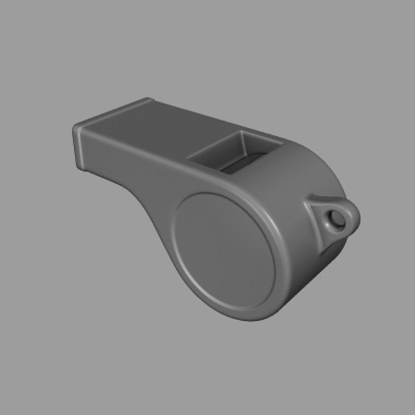 whistle 3d model