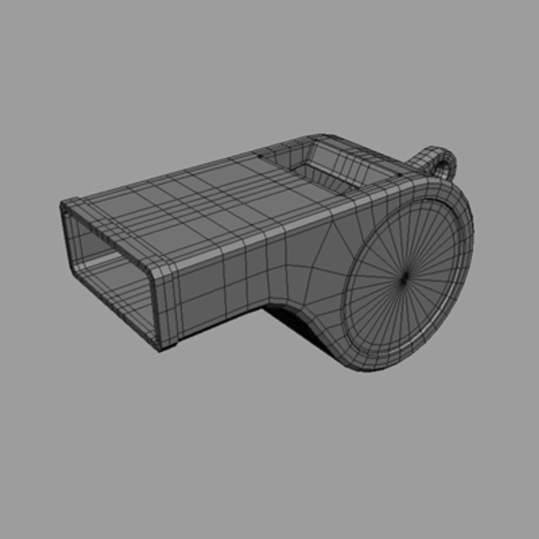 Whistle 3d Model