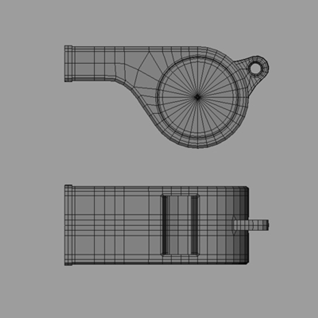 Whistle 3d Model