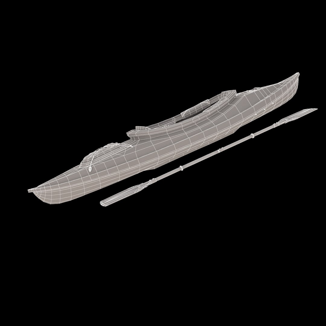 3d Model Boat Sport Paddle