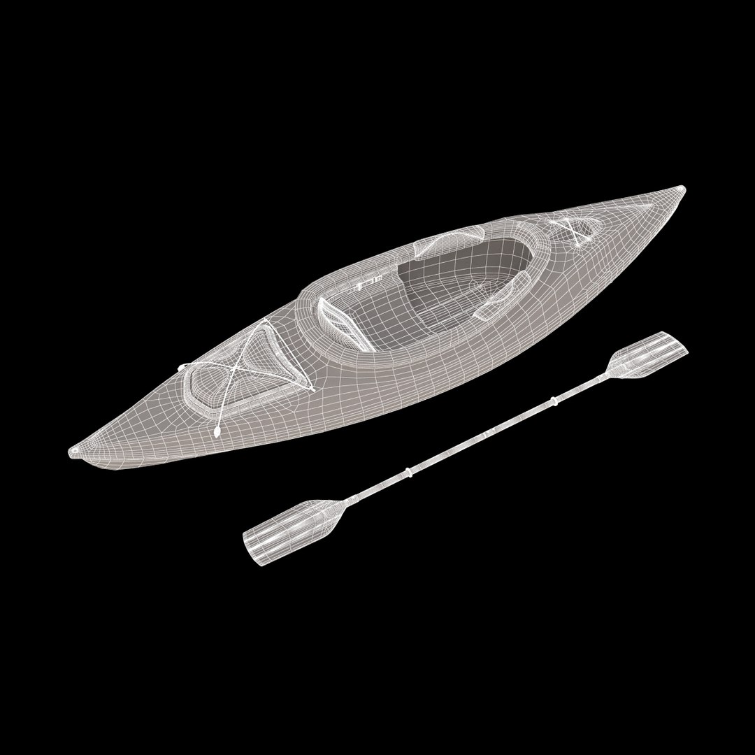 3d Model Boat Sport Paddle