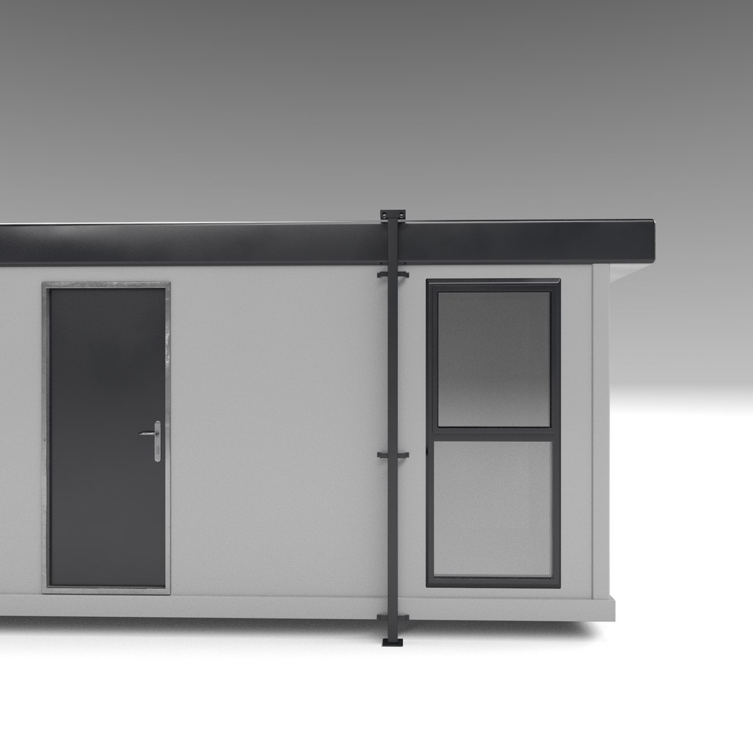 3D Portable Office Building - TurboSquid 2342269