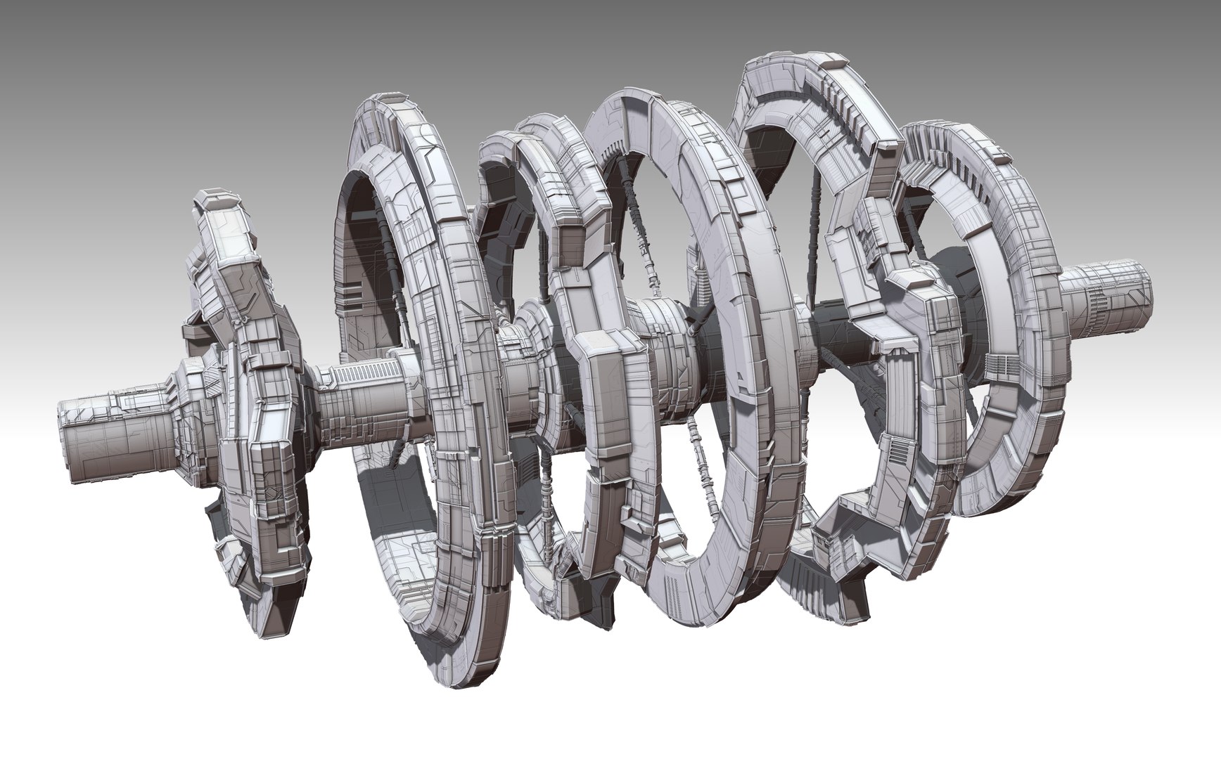 3D Space Equipment Node 00165 Model - TurboSquid 1946679