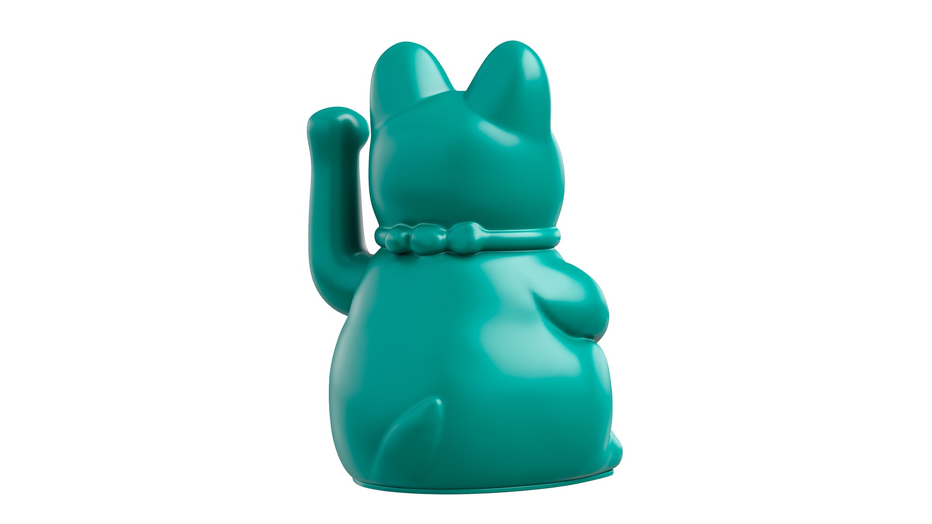 3D Maneki Neko Cat Color - TurboSquid 1953216