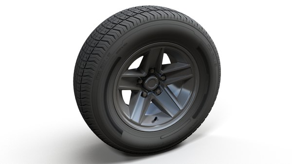 Car wheel 3D model - TurboSquid 1675929