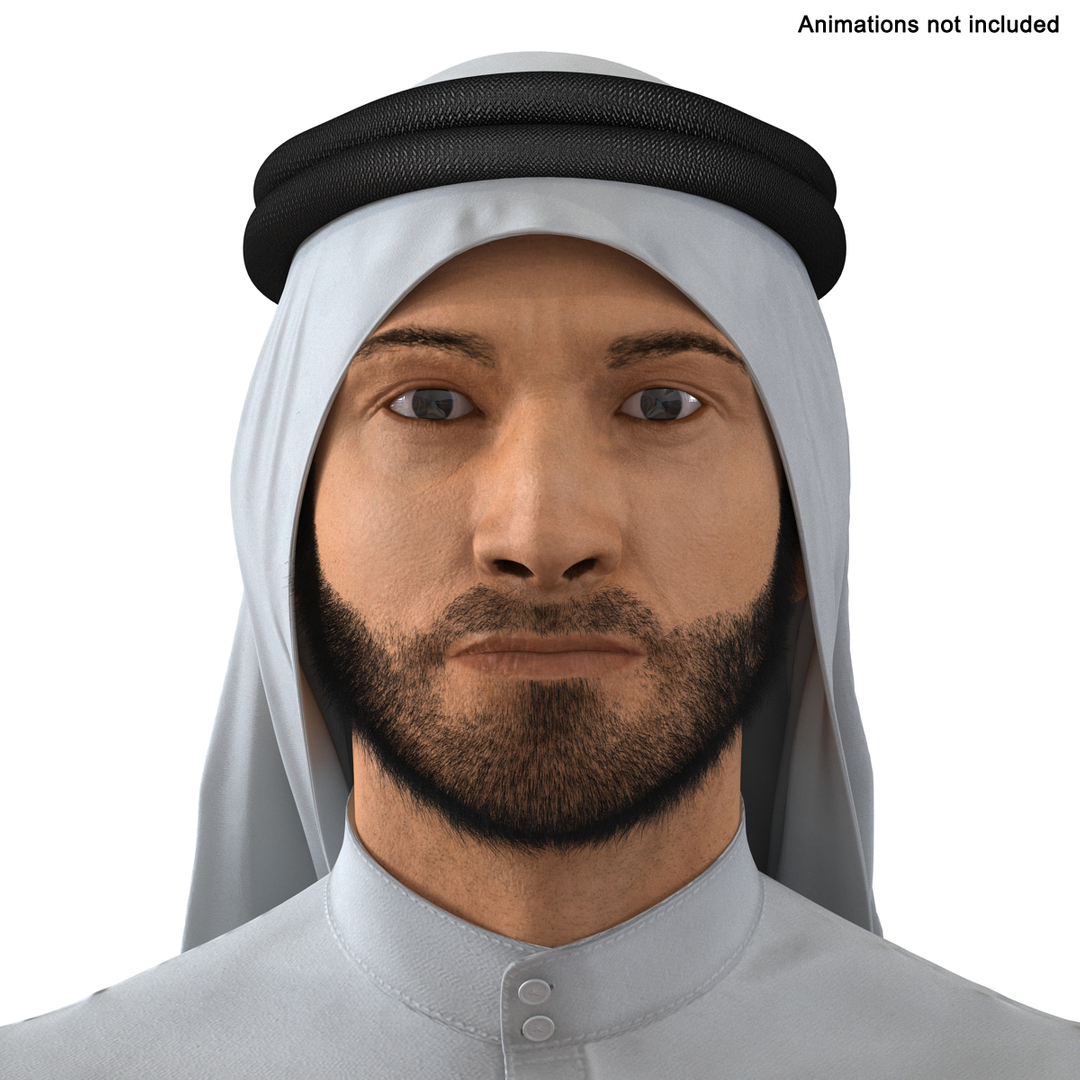 Arab People Rigged Model - TurboSquid 1520931