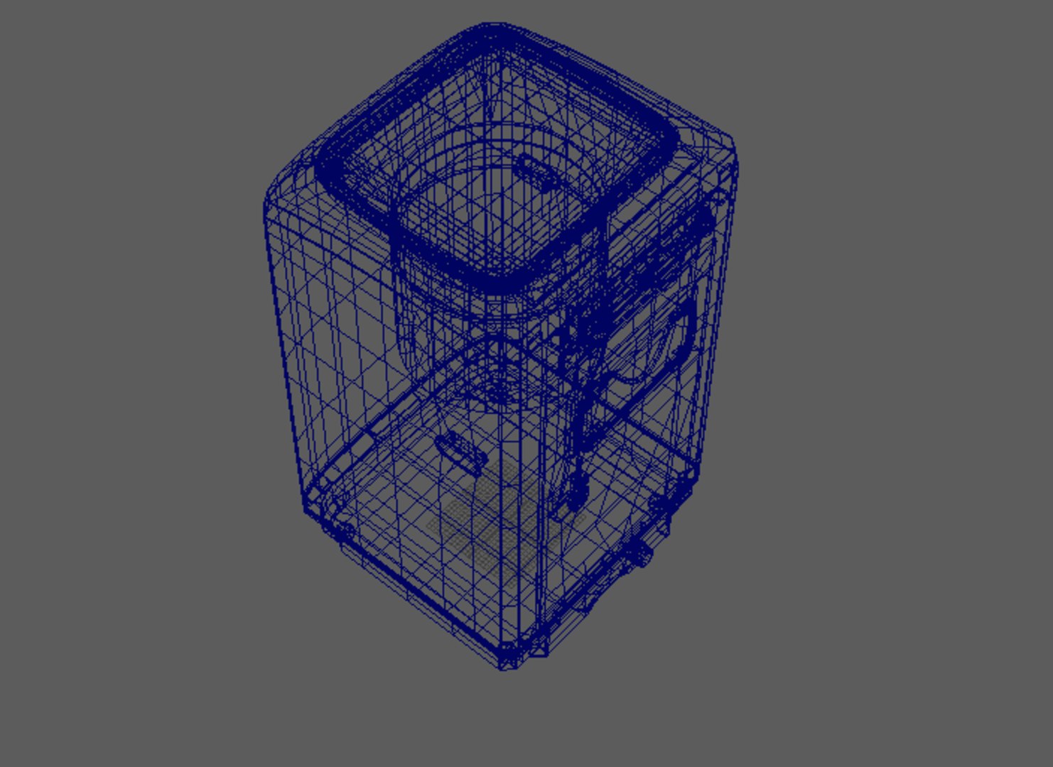 Godrej Fully-Automatic Top Loading Washing Machine 5 Star 3D Model ...