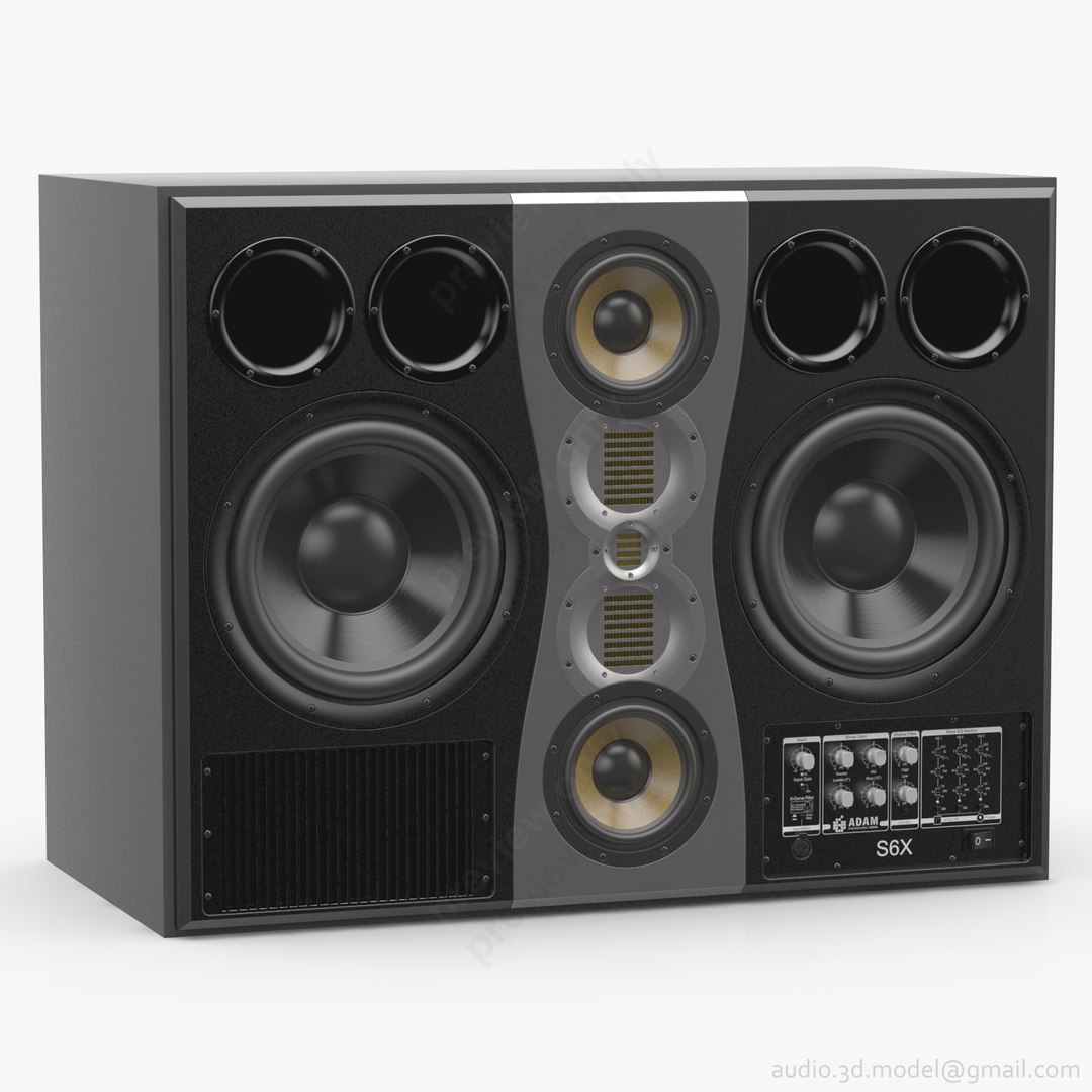 Monitor Adam S6x 3D - TurboSquid 1168188