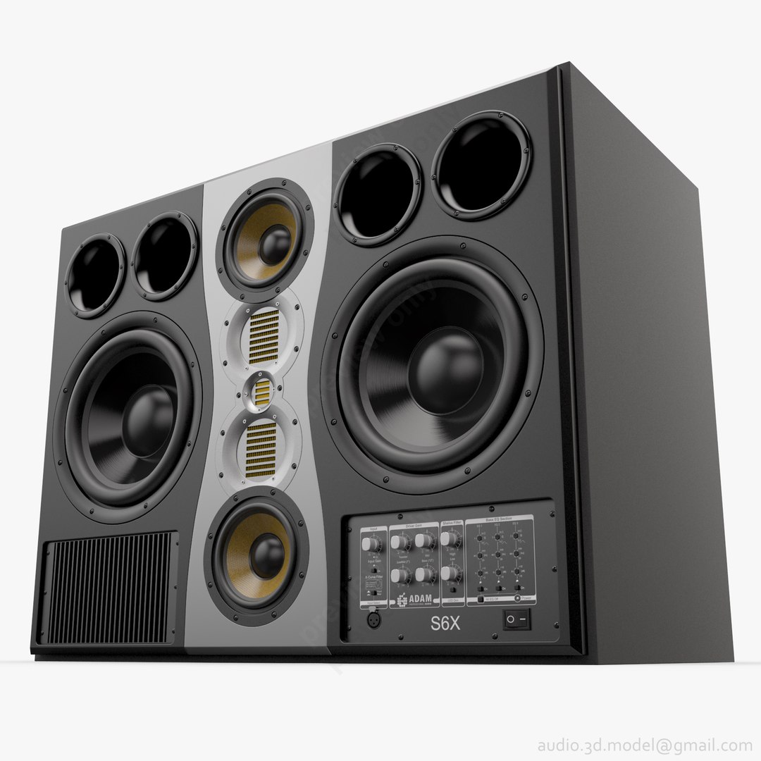 Monitor Adam S6x 3D - TurboSquid 1168188