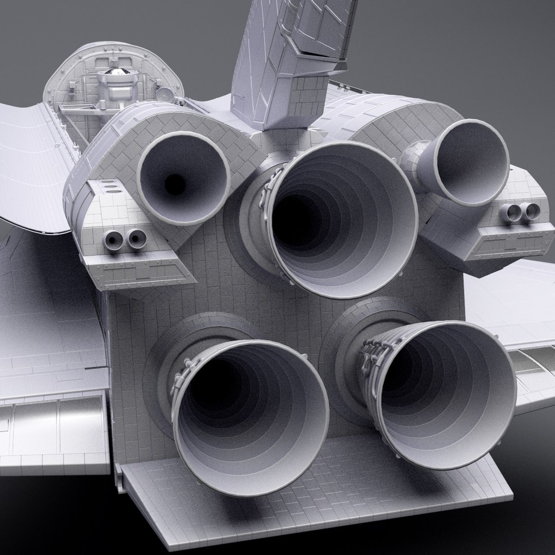 Space Shuttle 3d Obj