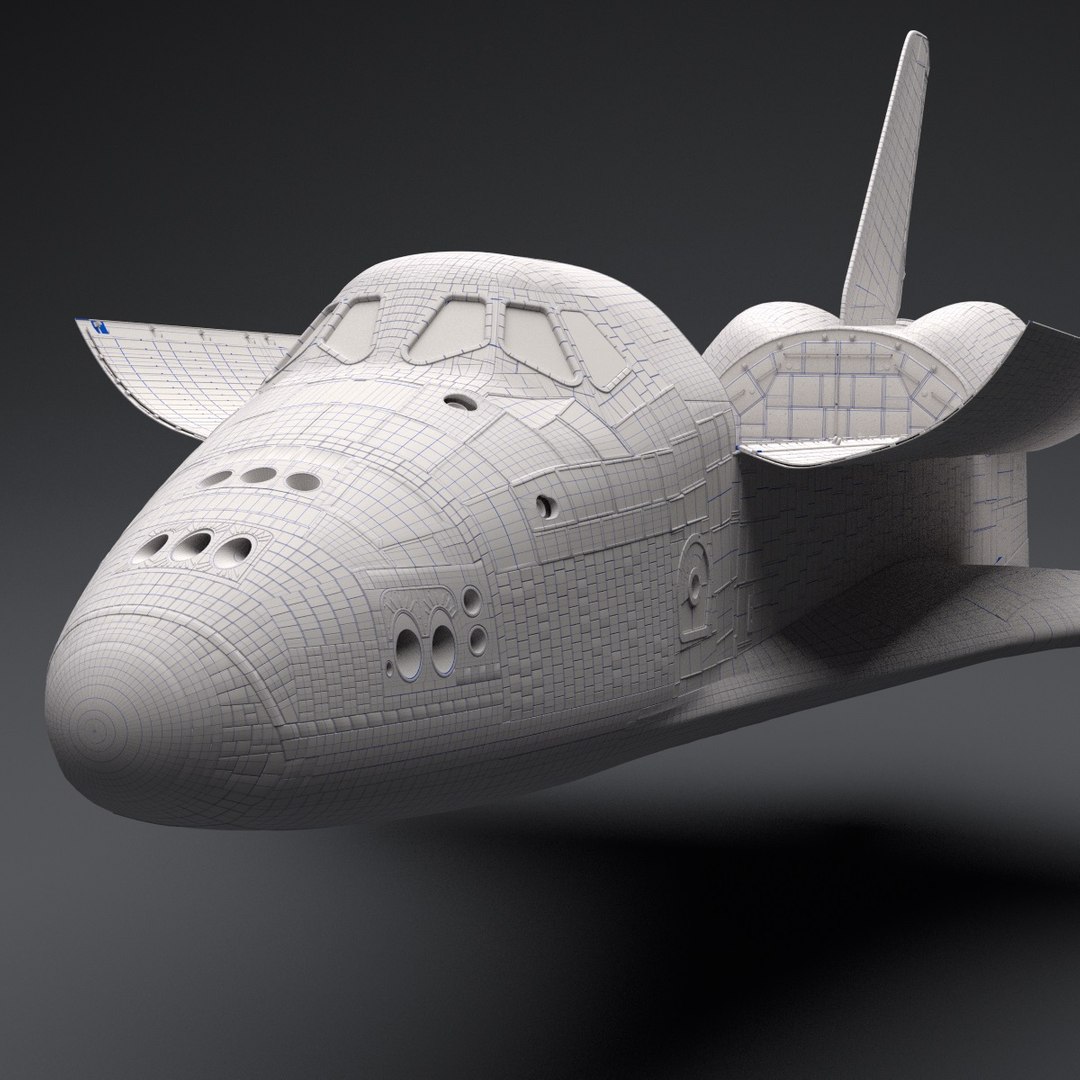 Space Shuttle 3d Obj