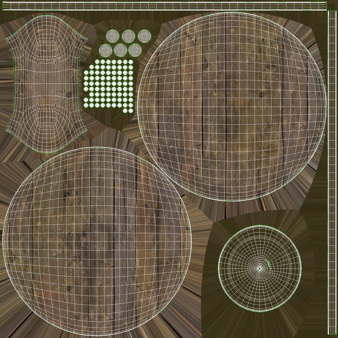 3d Model Medieval Wood Shield