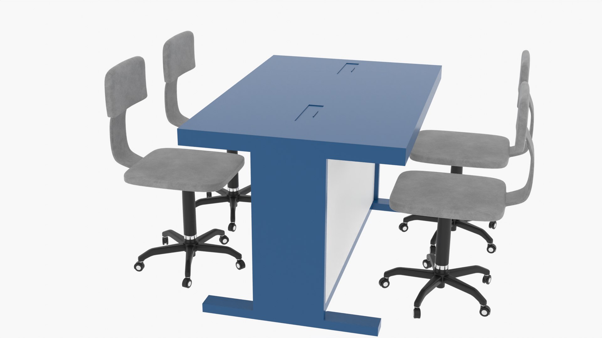 Desks 3D model - TurboSquid 1988721