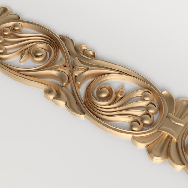 Decorative molding 3D model - TurboSquid 1579052