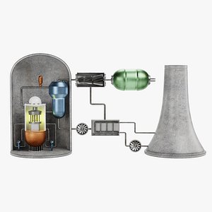 3D Nuclear Reactor Models - Browse & Download Formats - TurboSquid